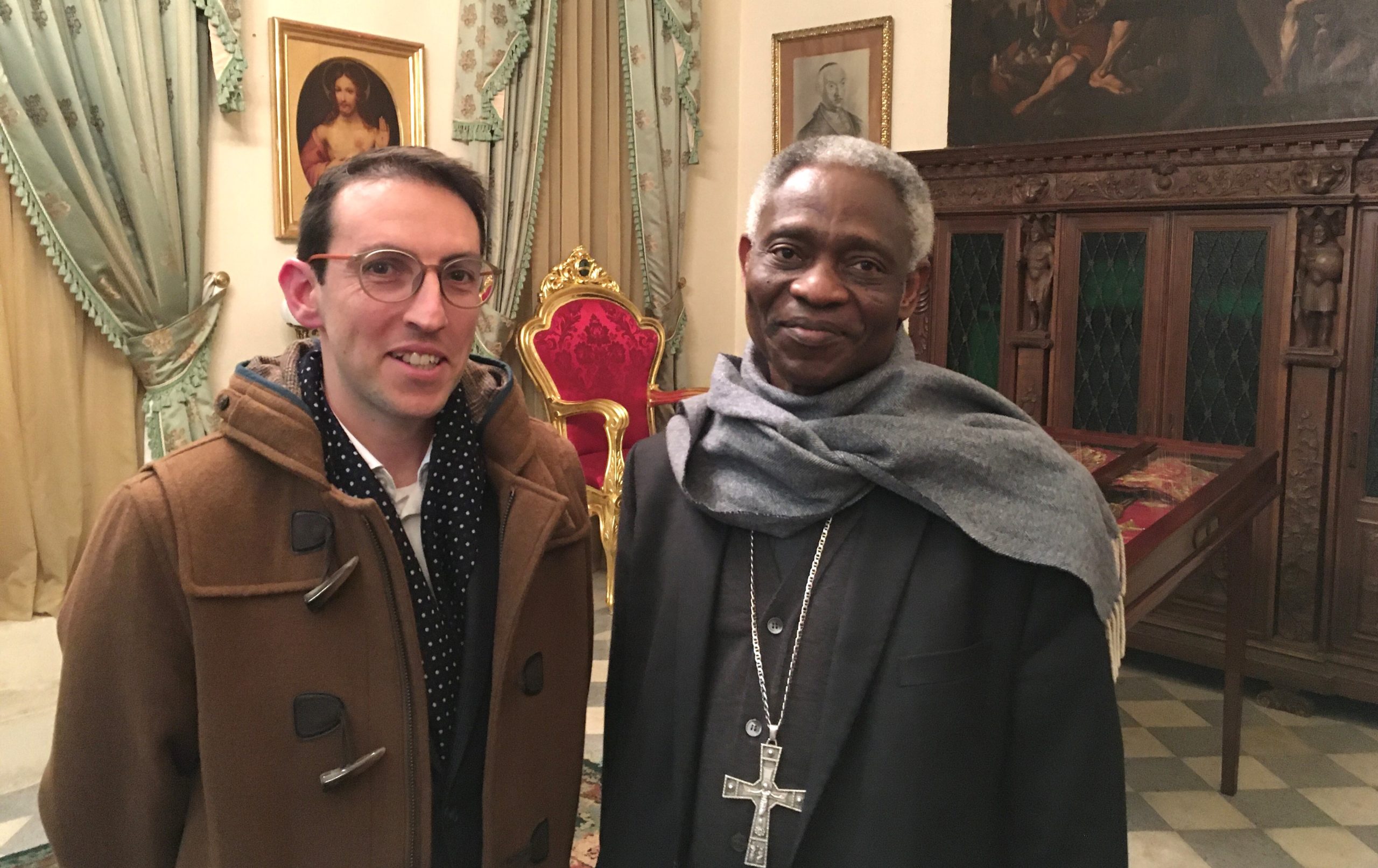 Meeting with Cardinal Turkson – Justice and Peace Commission